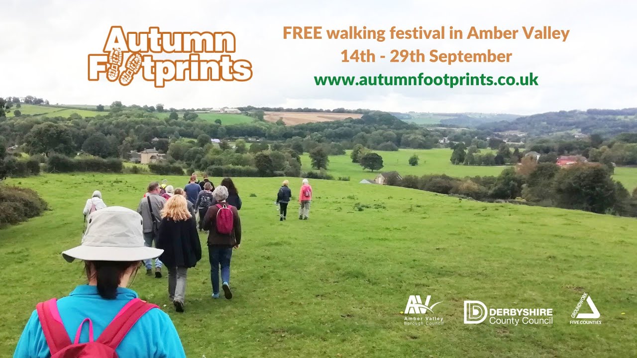 Autumn Footprints Walking Festival in Amber Valley 2024 - YouTube