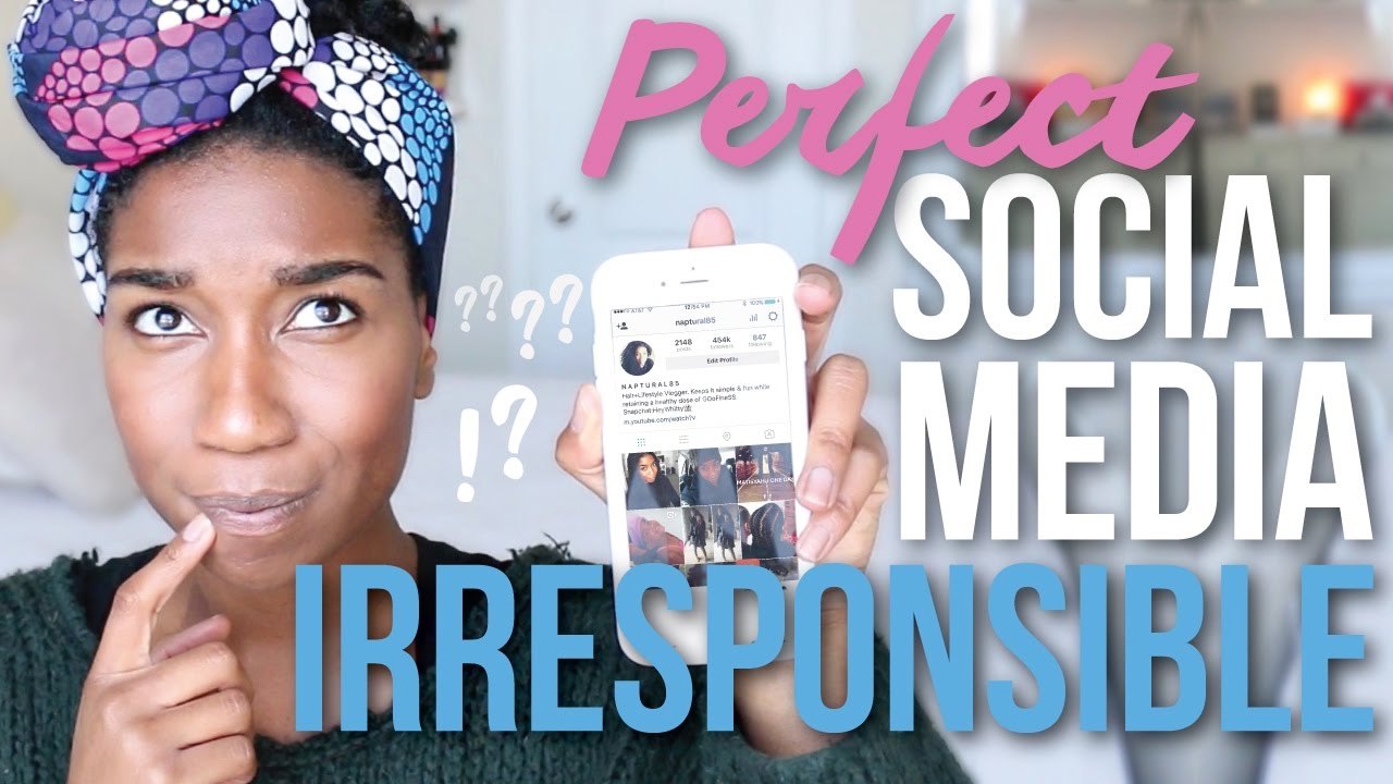 Chit-Chat | Are PERFECT Social Media Pages Irresponsible? - YouTube