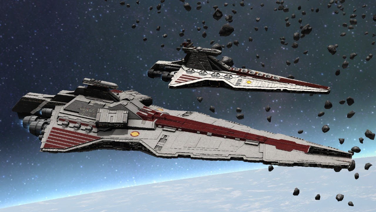 1 Valiant & 2 Servator vs 3 ISD II - Star Wars: Empire At War Remake ...