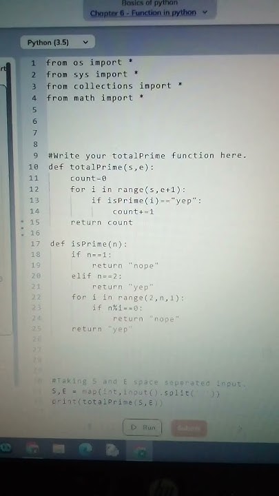 total prime in python|| learn python code #coders #datastructures # ...