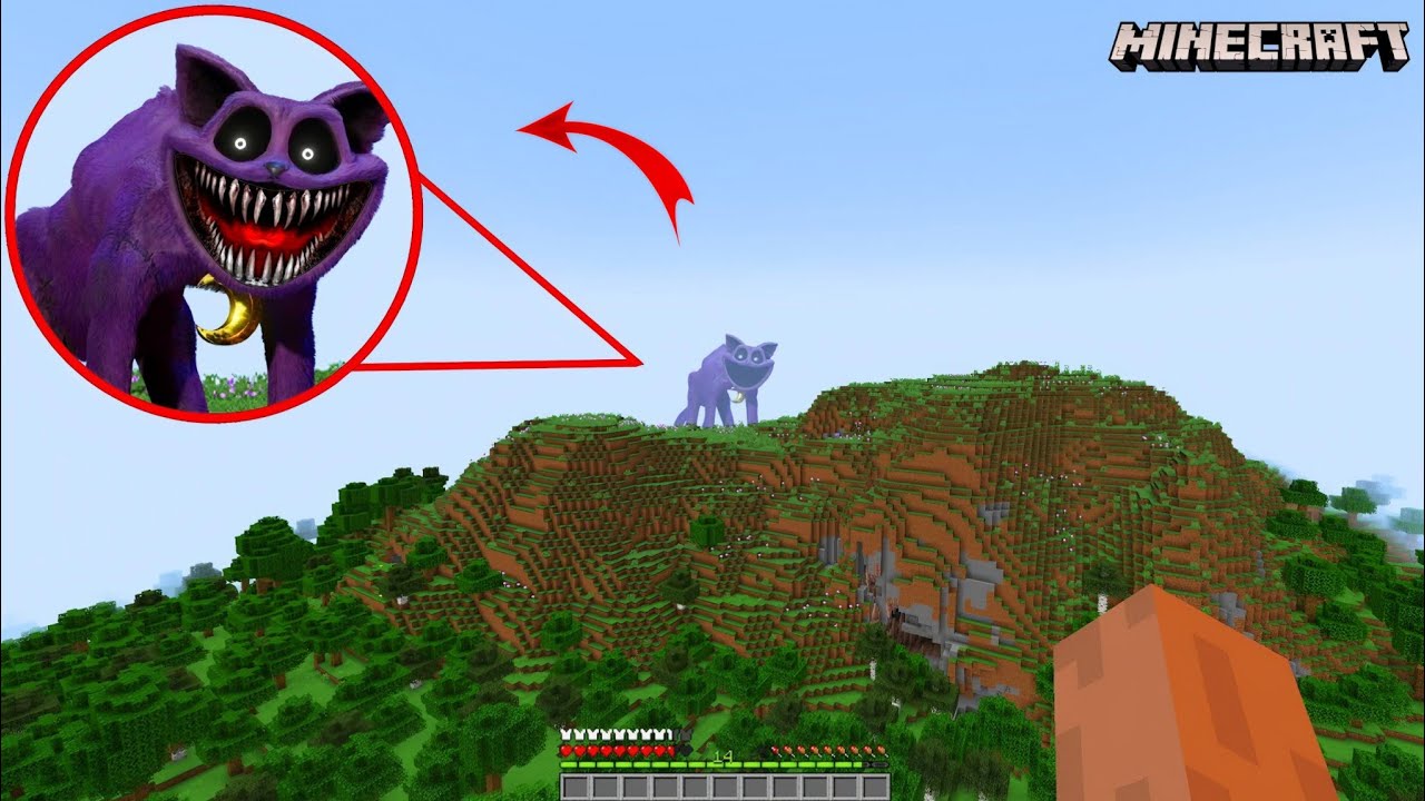 I Found Catnap In My Minecraft World 😱 | Minecraft Horror - YouTube