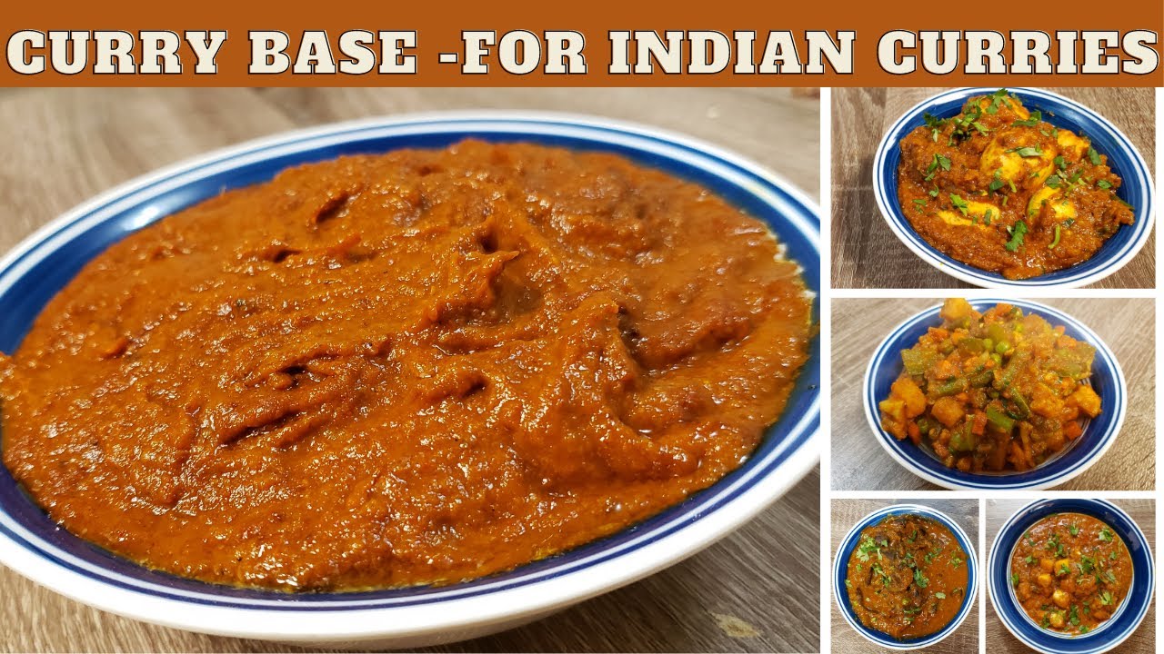 Curry Base - For 20 Plus Indian Curry Recipes | Restaurant Style Multi ...