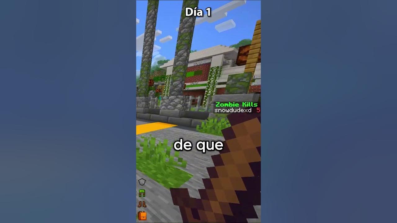 Sobreviví 100 días a un APOCALIPSIS ZOMBIE en Minecraft (Pt. 1) - YouTube