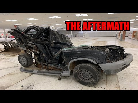 WE COMPLETELY DESTROYED SOMEONE'S CAR!!!