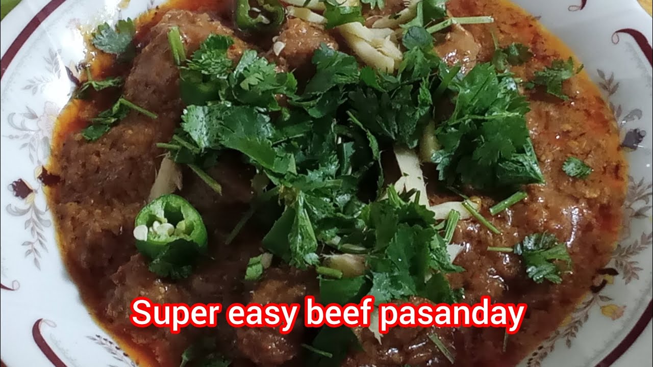 Beef Pasanday Recipe | Beef steak gravy | Bakra eid | Beef recipe ...
