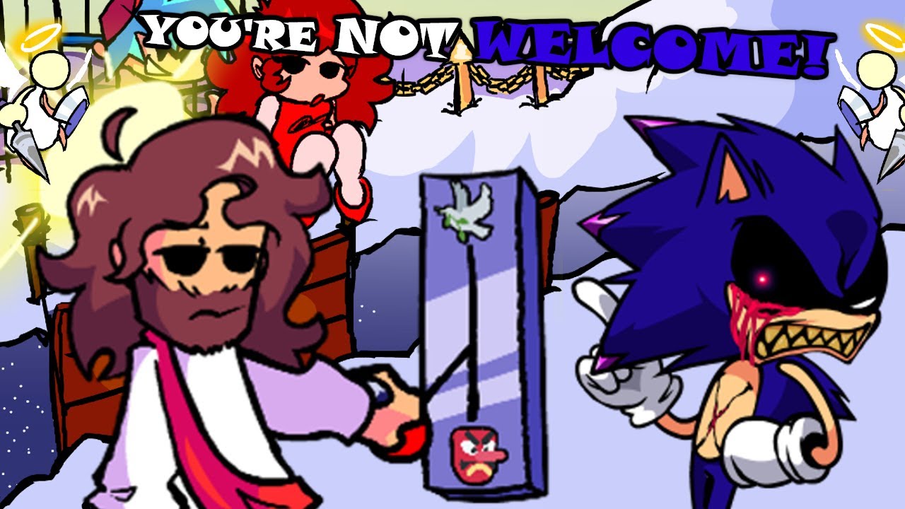 CONFLICTS SOULS JESUS VS SONIC.EXE | I Hate You V2 - Vs Mario Madness ...