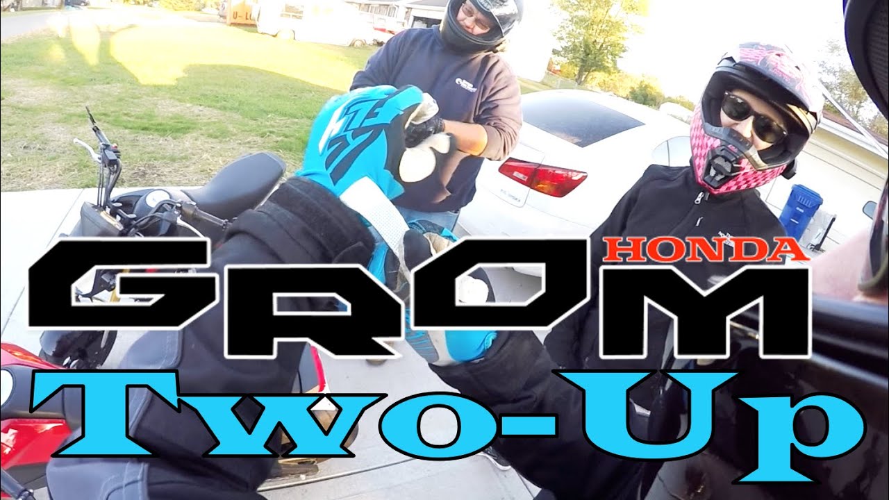Two-Up Grom Ride + girlfriend stalking Walterrific - YouTube