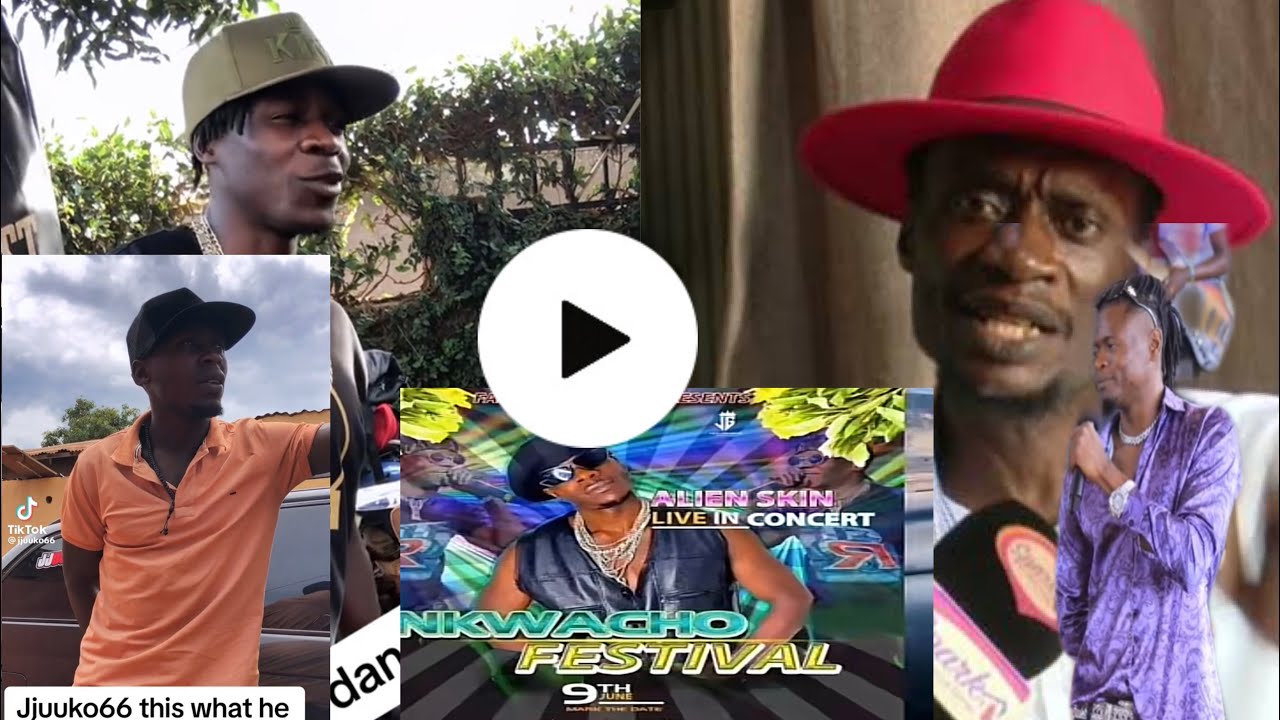 Finally Alien Skin ategessa kulunaku lwa Pallaso Nkwacho festivol - YouTube