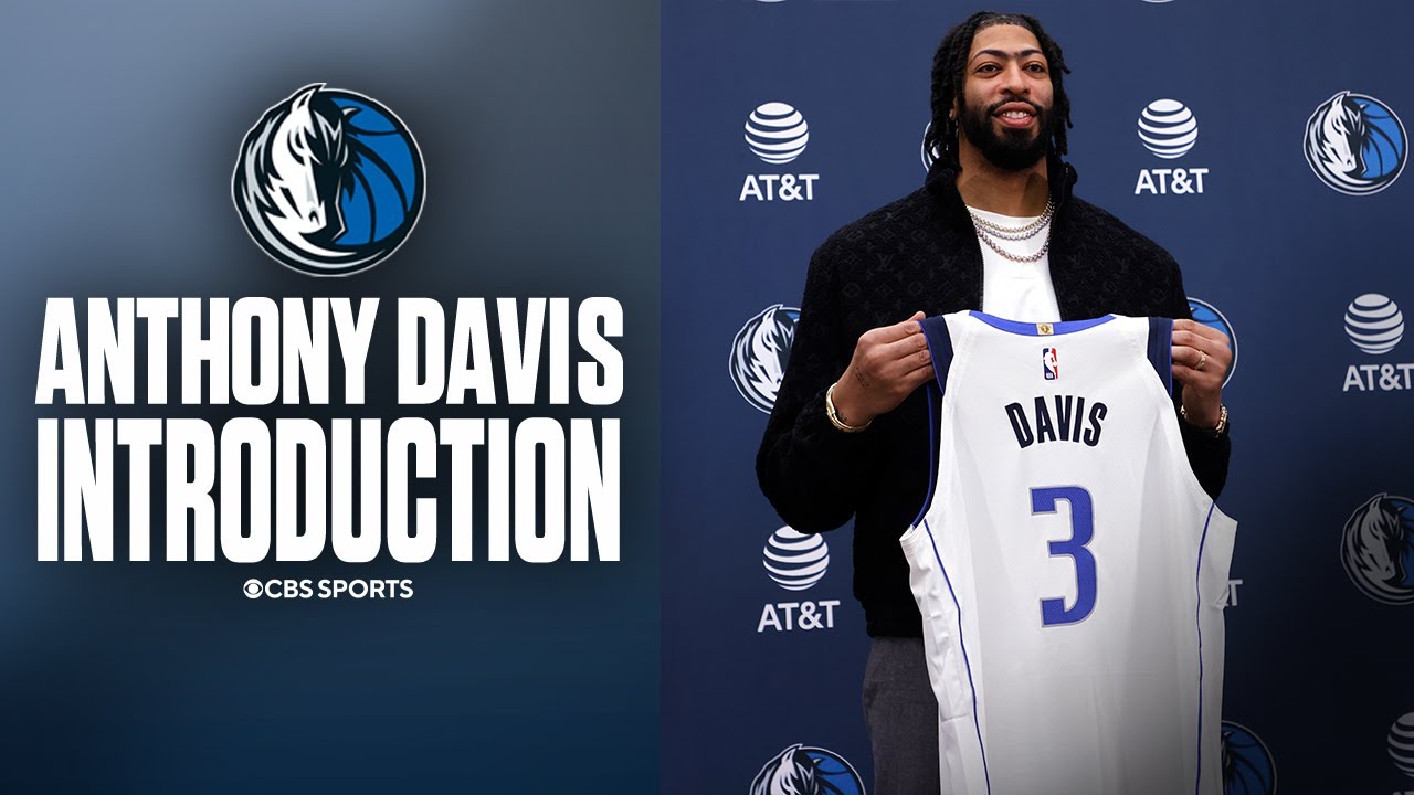 Anthony Davis speaks for first time as member of the Mavericks ...