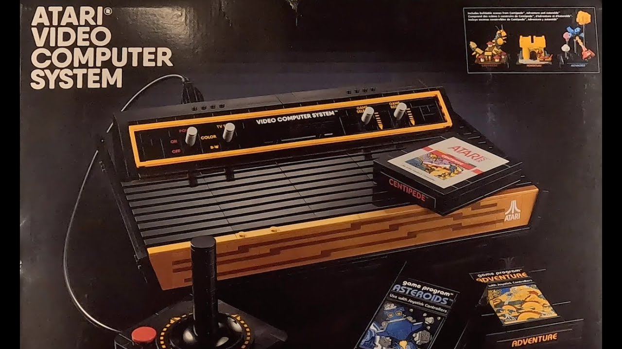 Building Lego Atari 2600 Full Build - YouTube