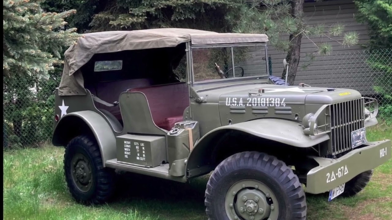 Dodge WC 56 Command Car - YouTube