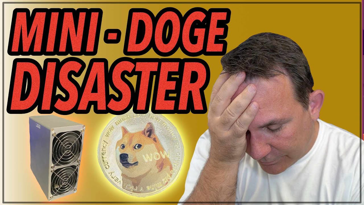 Goldshell Mini-Doge Miner Stops Mining Dogecoin (How I Fixed it) - YouTube