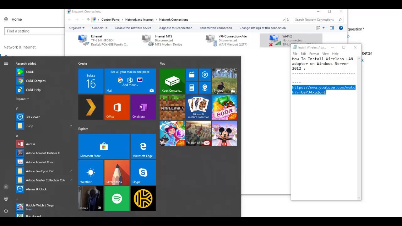 change preference frequency USB Adapter in windows 10 - YouTube