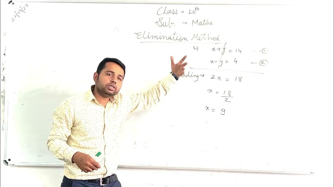 Elimination Method Of Class 10 Maths YouTube elimination-method-of-class-10-maths-youtube
