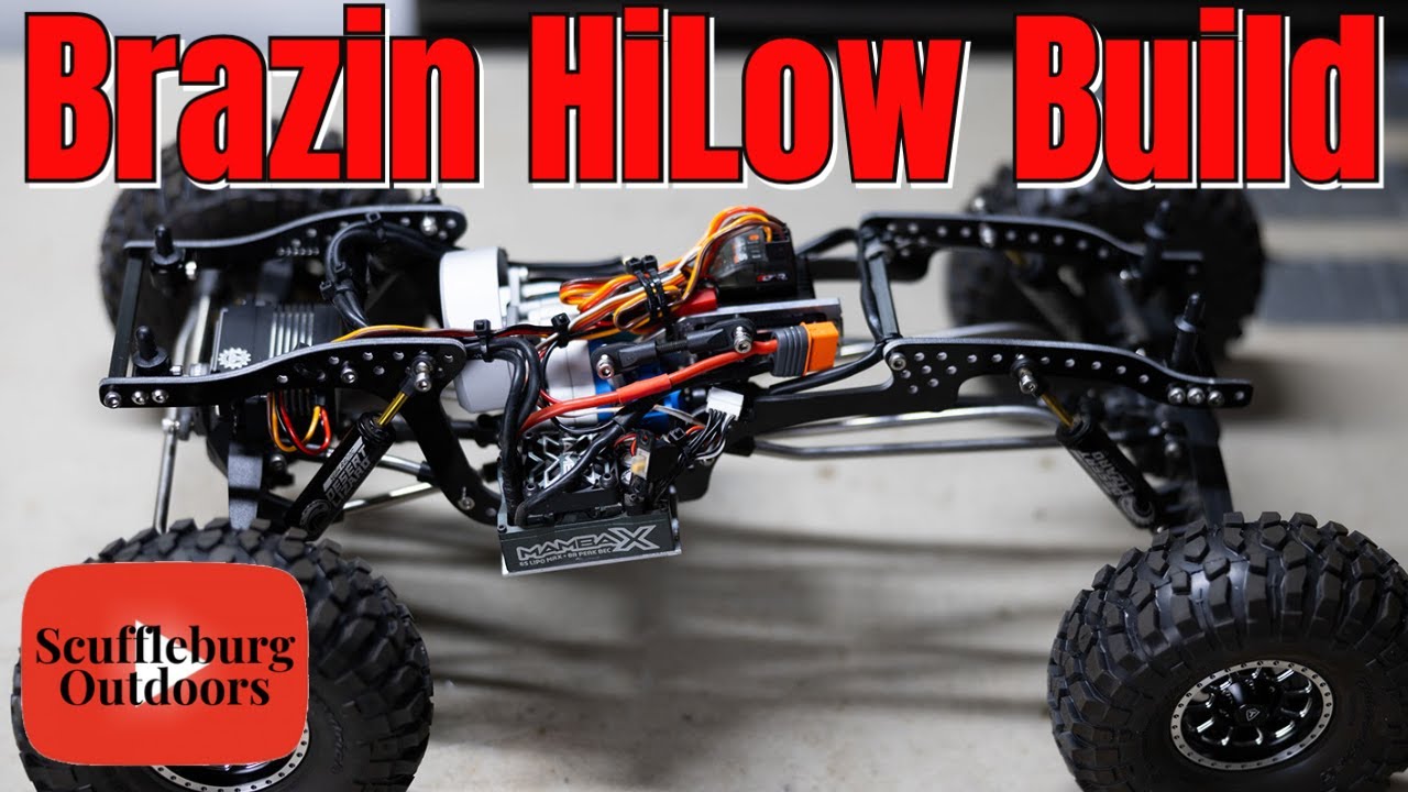 Brazin Scale RC HiLow Chassis Build - YouTube