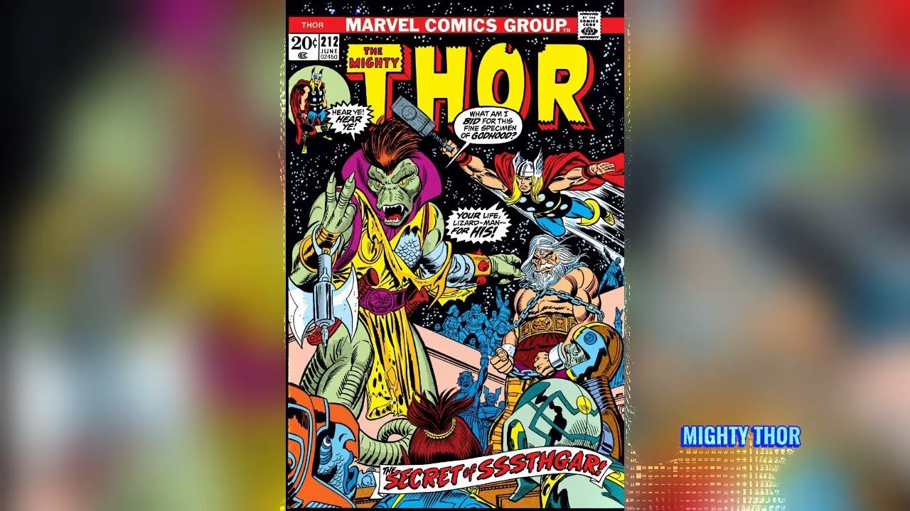 Marvel Comics History: Mighty Thor #212 (June 1973) #marvelcomics #thor ...