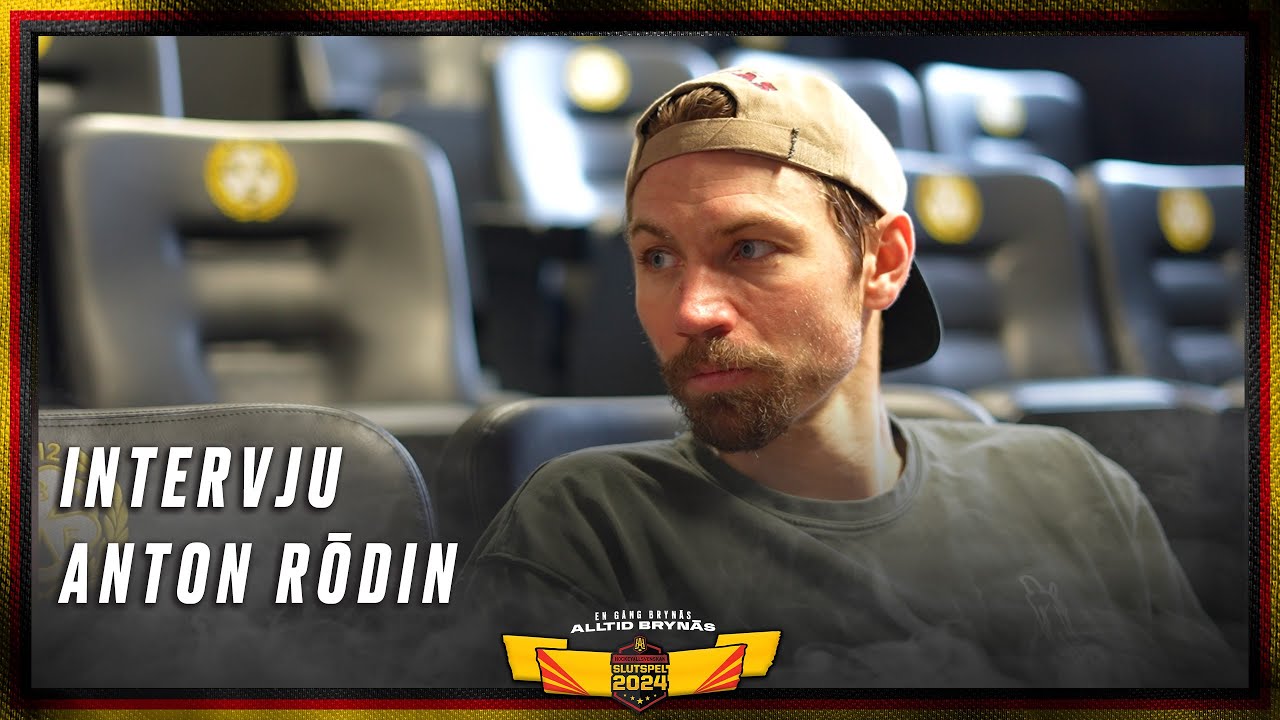 Anton Rödin om kvartsfinalserien och inför kommande semifinal - YouTube