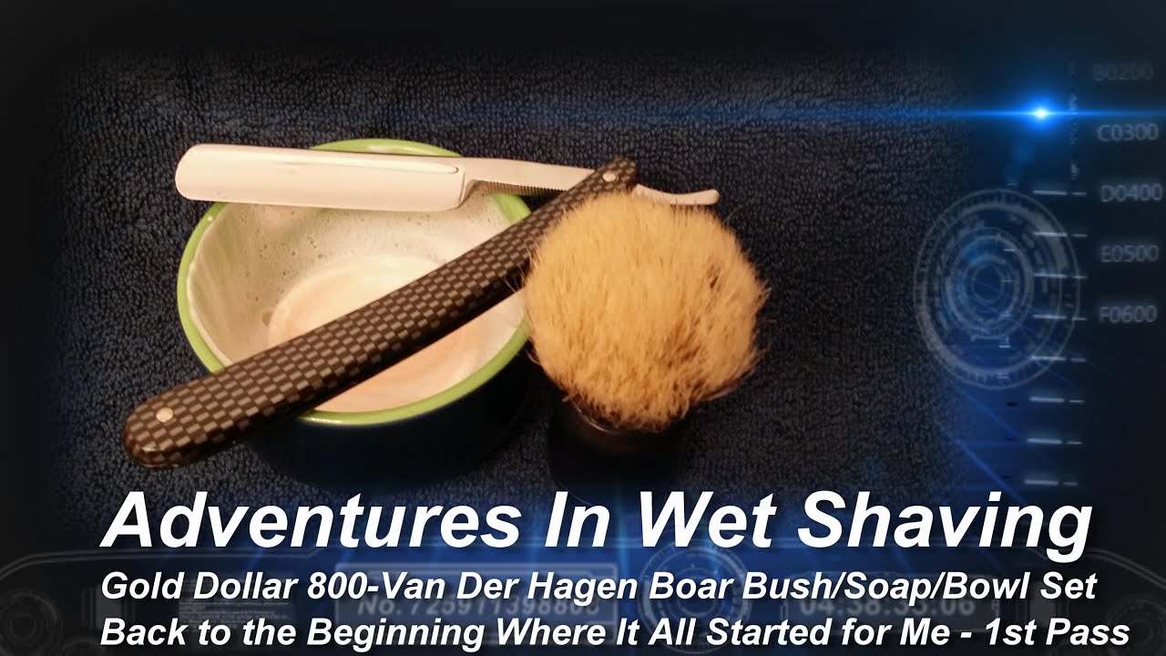 Gold Dollar 800 - Van Der Hagen Premium Shave Set "Shave of the Day ...