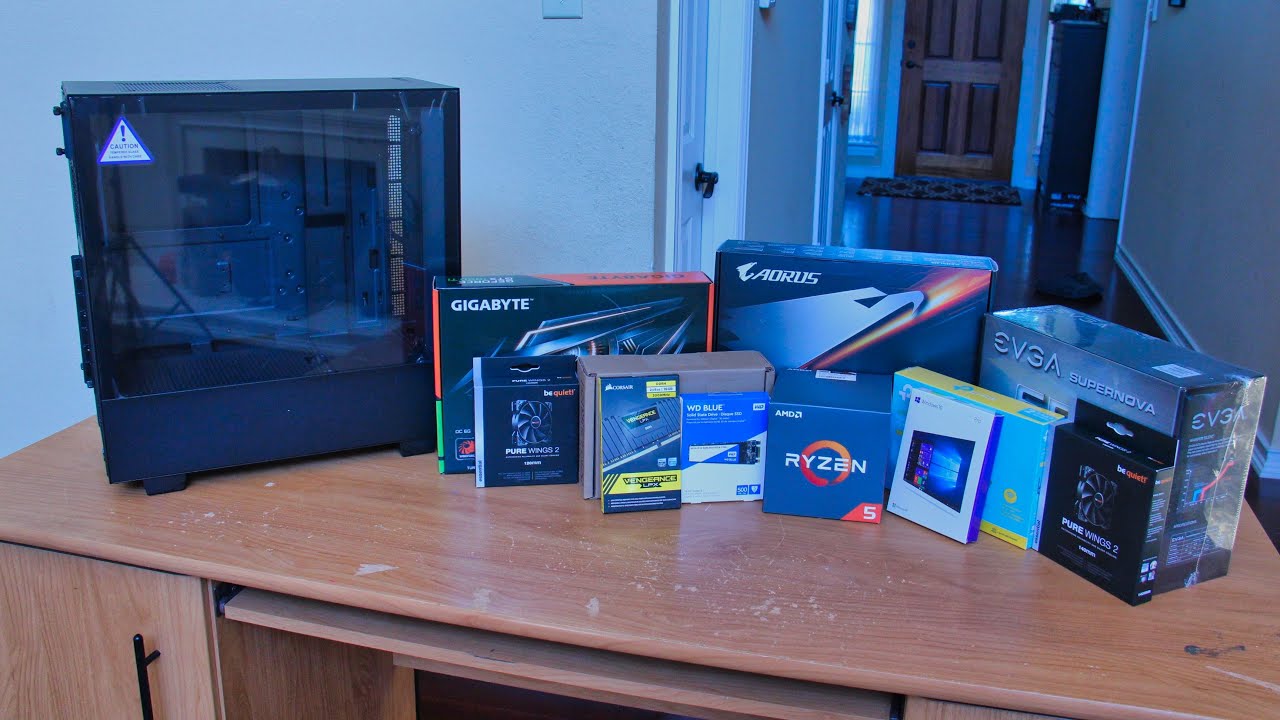 Helping My Friend Build His Very First Gaming PC - YouTube