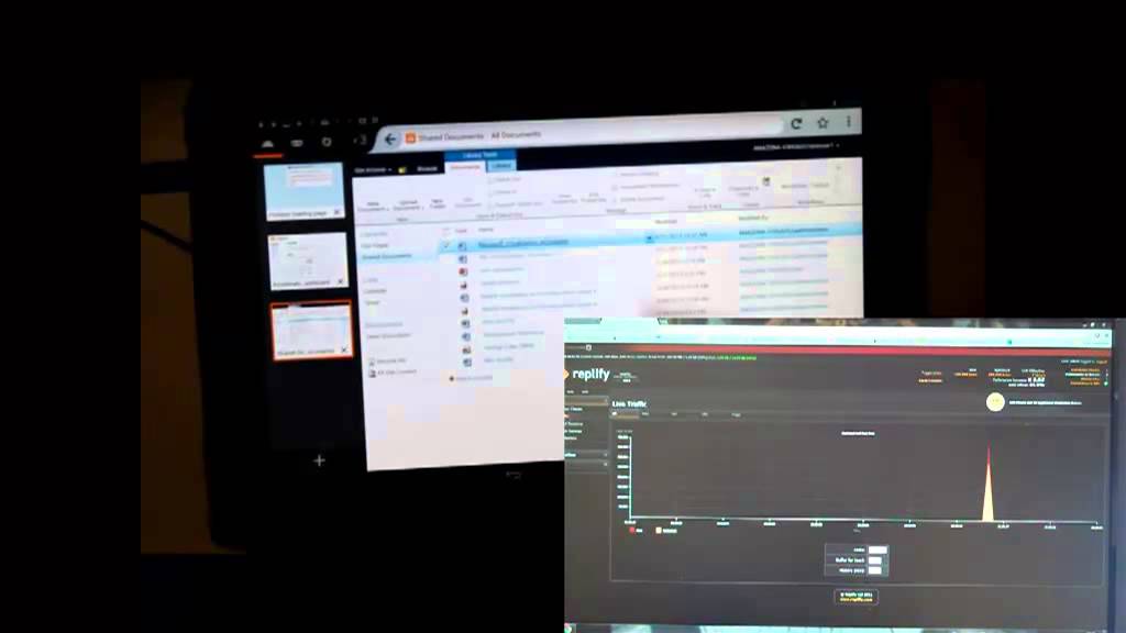 Replify Accelerator on Nexus 10 Tablet - YouTube