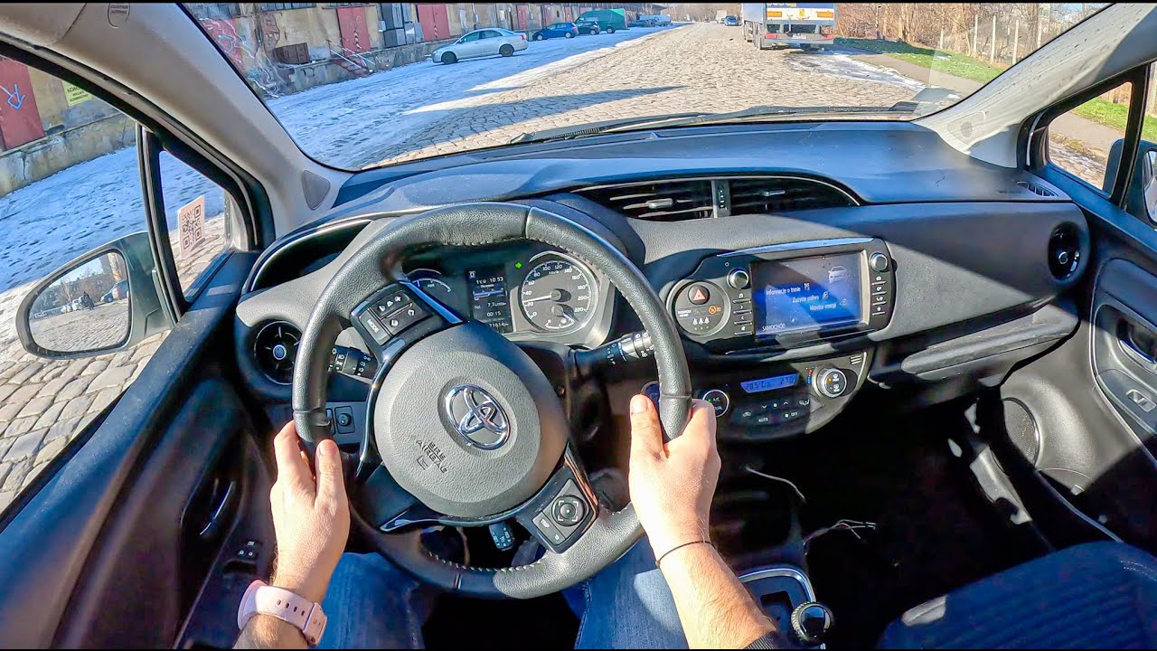 2019 Toyota Yaris III [1.5 Hybrid 100HP] |0-100| POV Test Drive #1583 ...