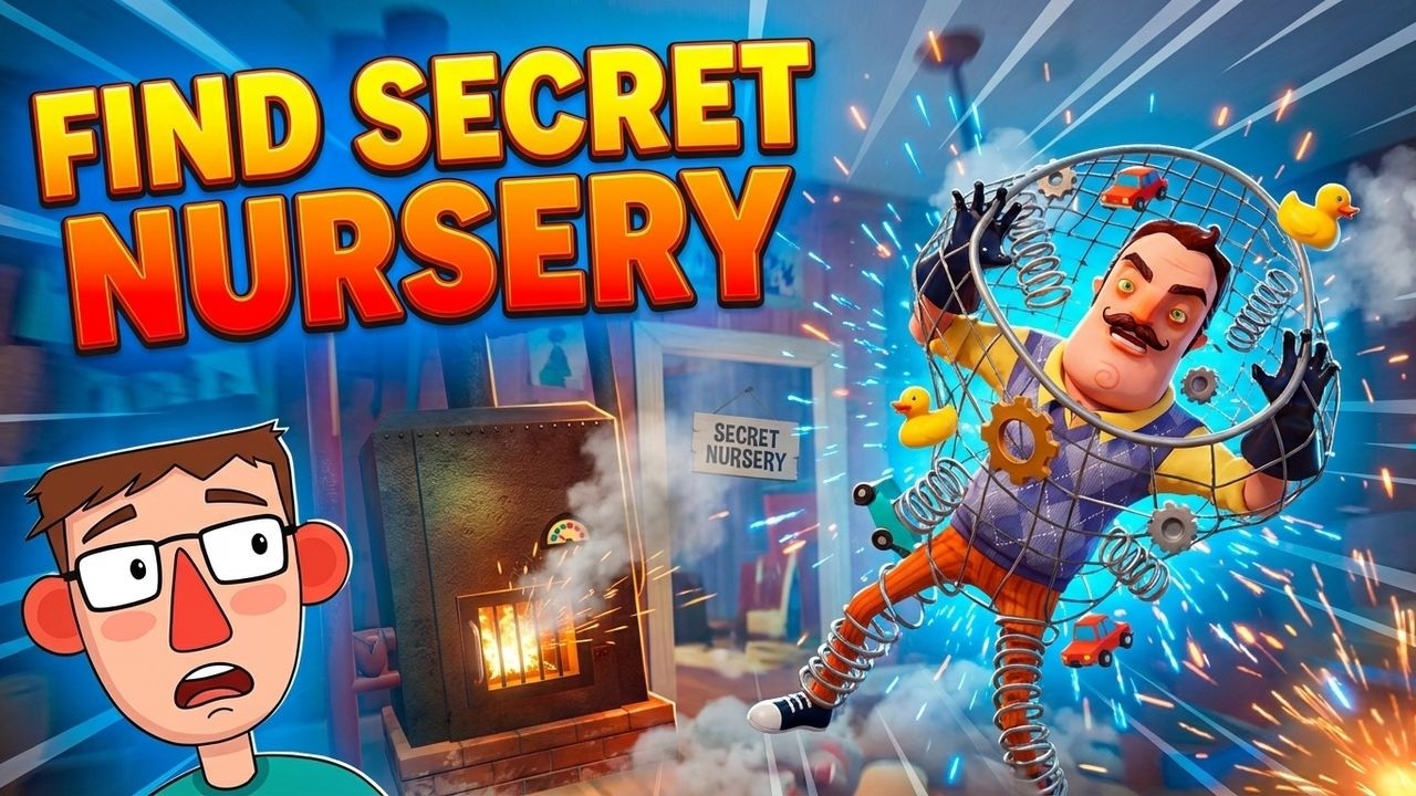 Hello Neighbor: Trap the Neighbor & Solve EVERY Puzzle - YouTube