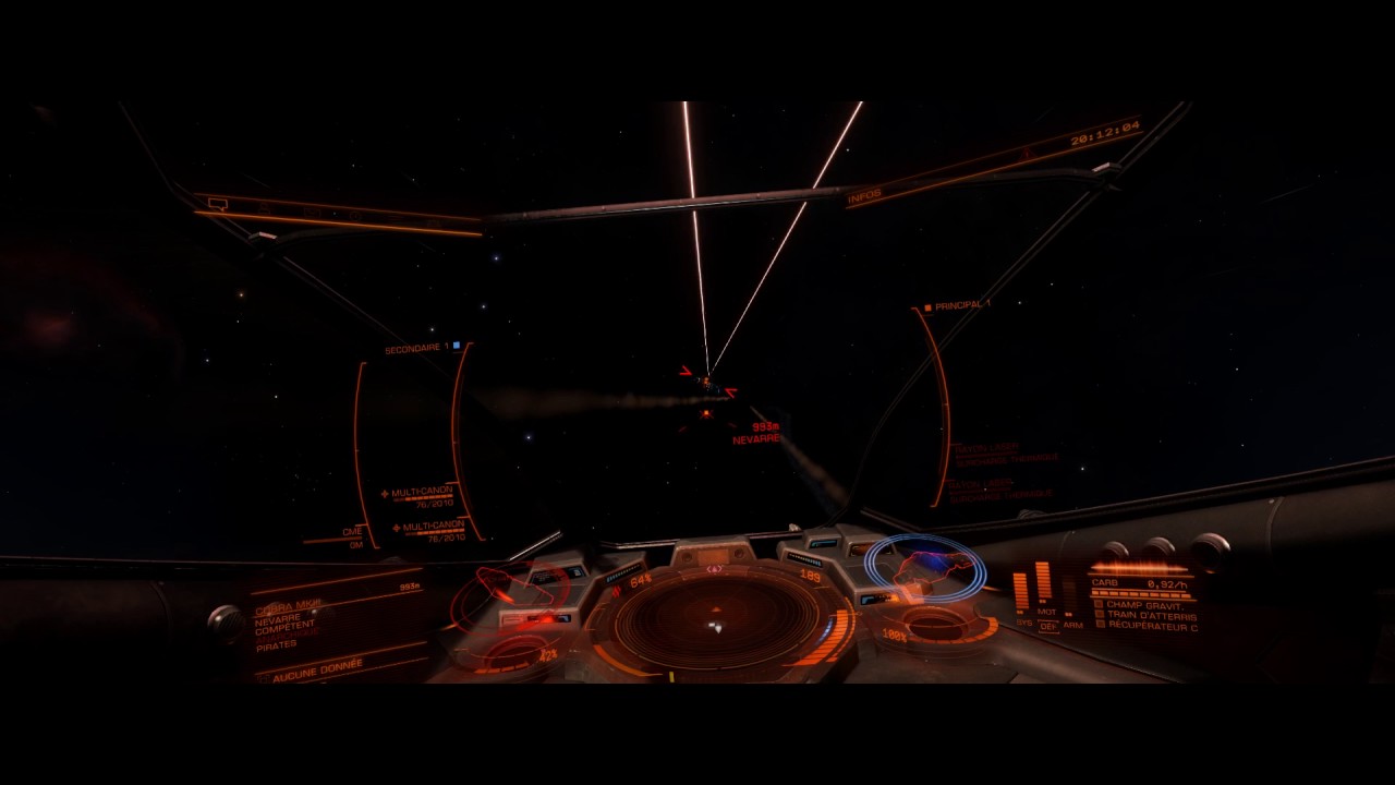 Elite Dangerous VKB Gladiator Pro MK.II Gameplay - YouTube