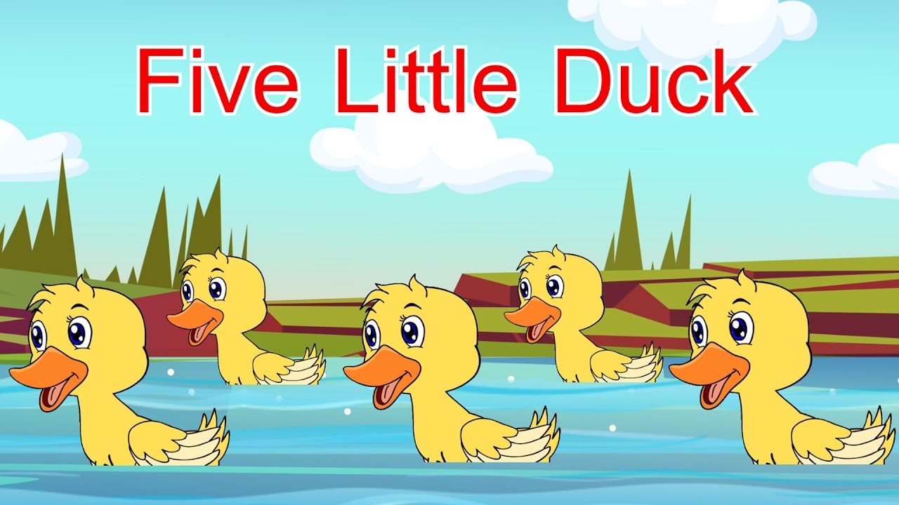 เพลง Five Little Duck I เพลงเด็กยิ้ม - YouTube