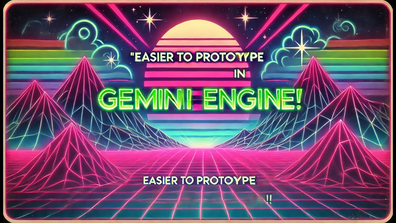 Prototyping is a lot easier in Gemini Engine!!! - YouTube