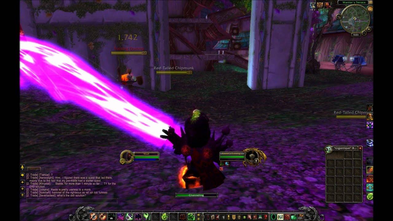 MoP warlock Verdant Spheres - YouTube