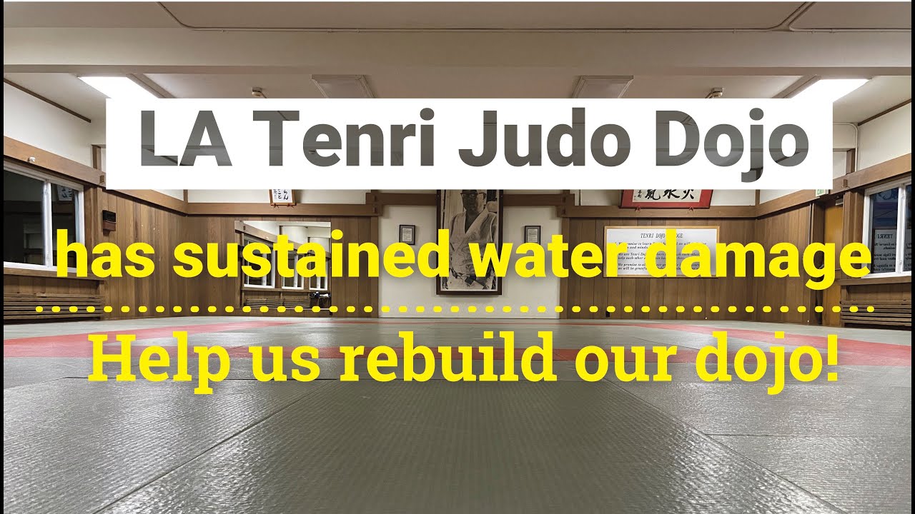 Help LA TENRI JUDO rebuild our dojo - YouTube