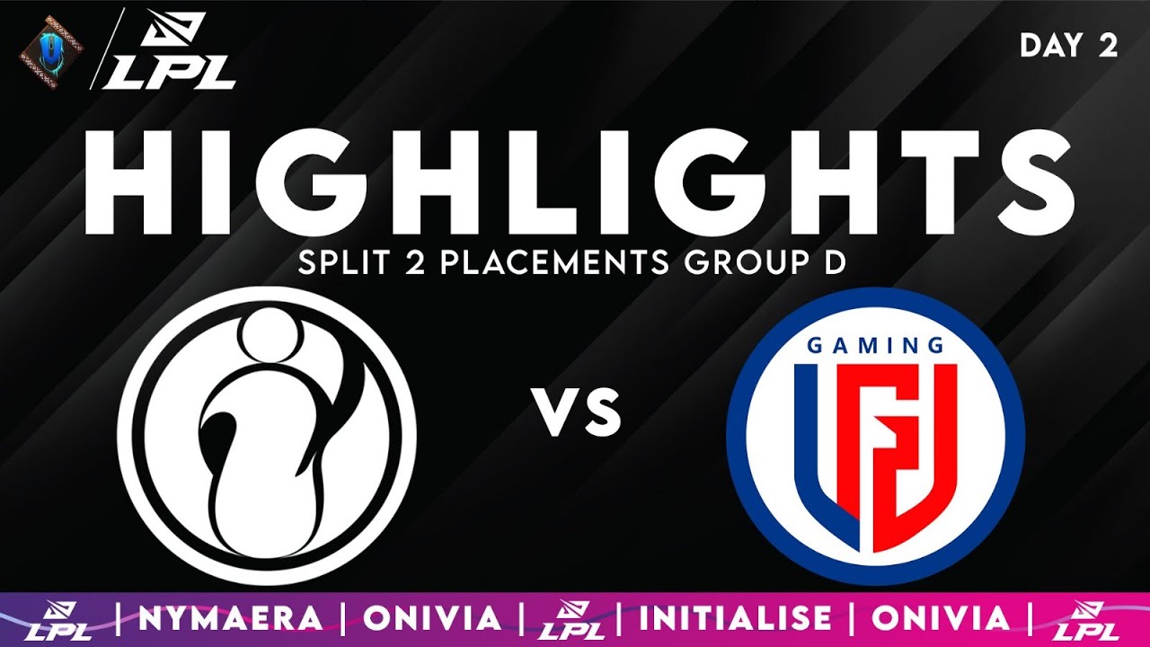 IG vs LGD Highlights | LPL Split 2 Placements Group D | Invictus Gaming vs LDG Gaming by Onivia ...
