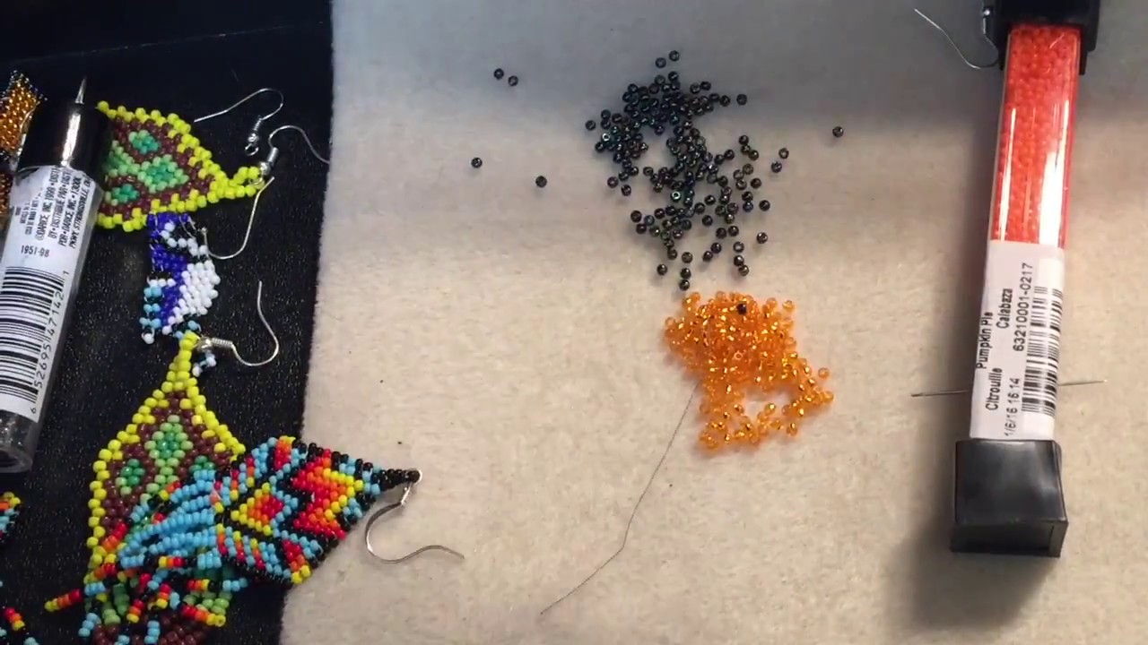 Brick Stitch Tutorial:Increasing and Decreasing Rows - YouTube