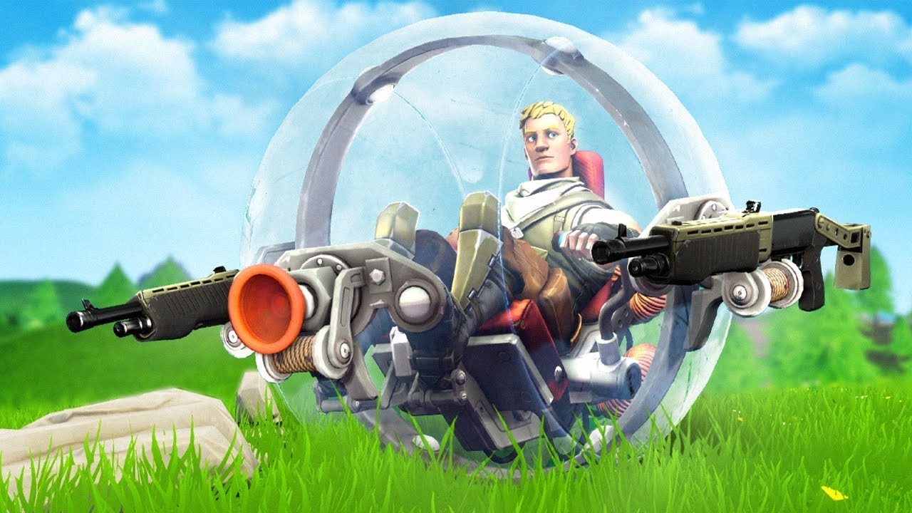 Fortnite added a one pump baller... - YouTube