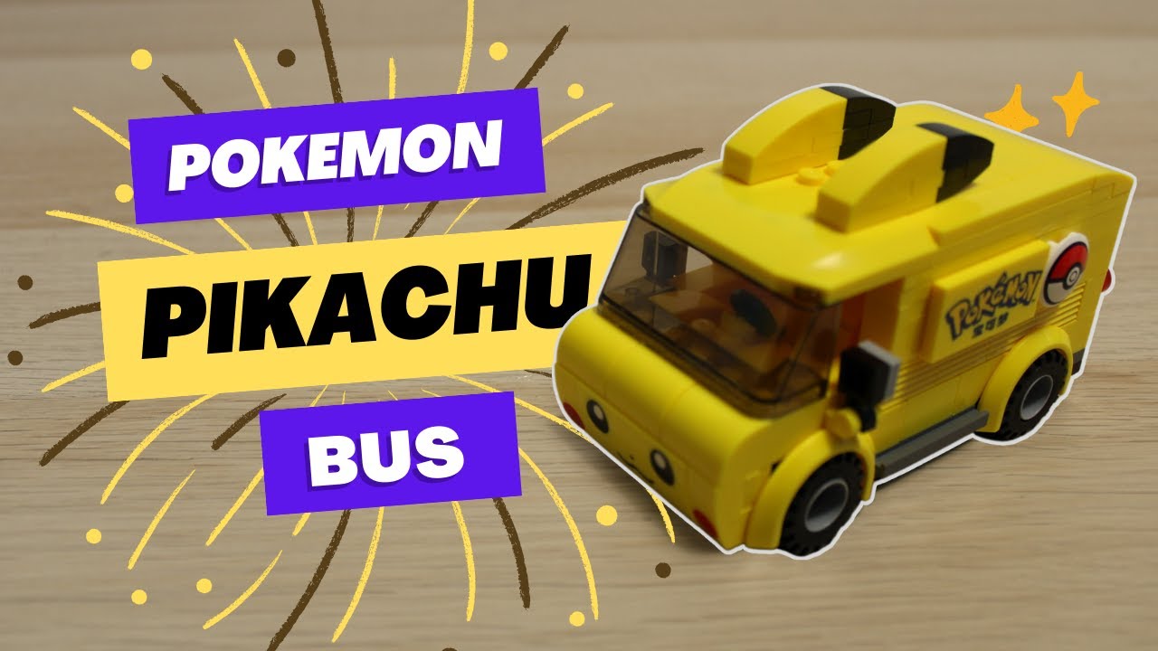 Pokemon Pikachu Bus Stop-Motion Build - YouTube