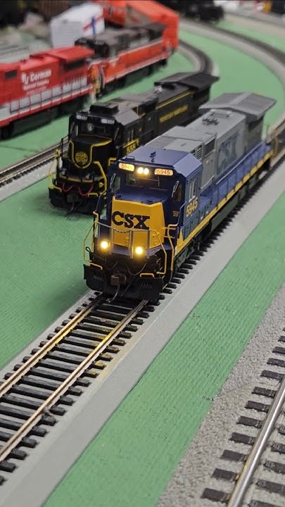 Atlas GE Dash 8-40B CSX #5945 YN2 w/Ditch Lights DCC & Sound HO Scale #atlas #lhd #newatlas ...