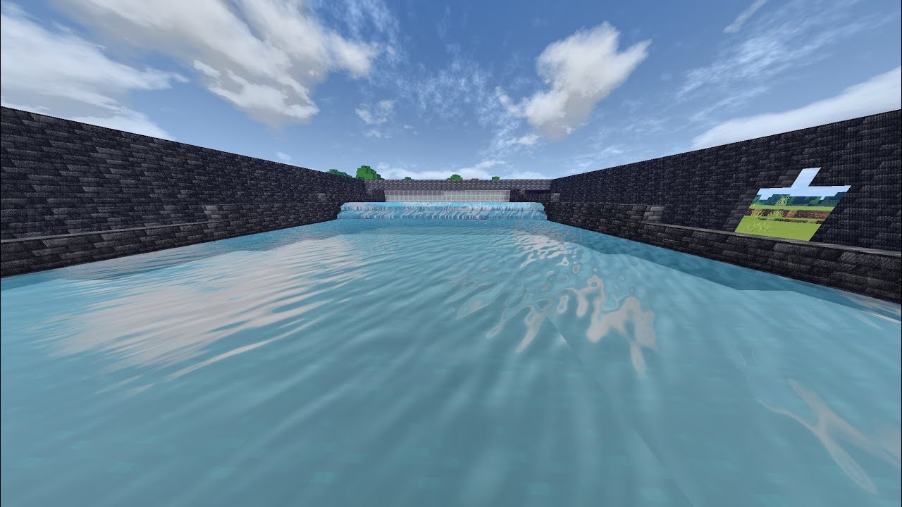 Minecraft waves - YouTube
