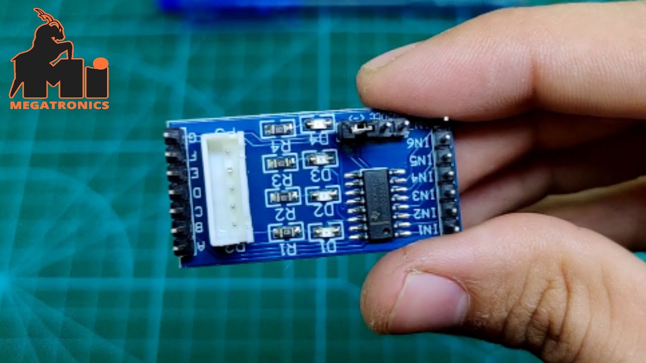 ULNIC-B89F11A | ULN2003 Relay & STEPPER MOTOR DRIVER BOARD - YouTube