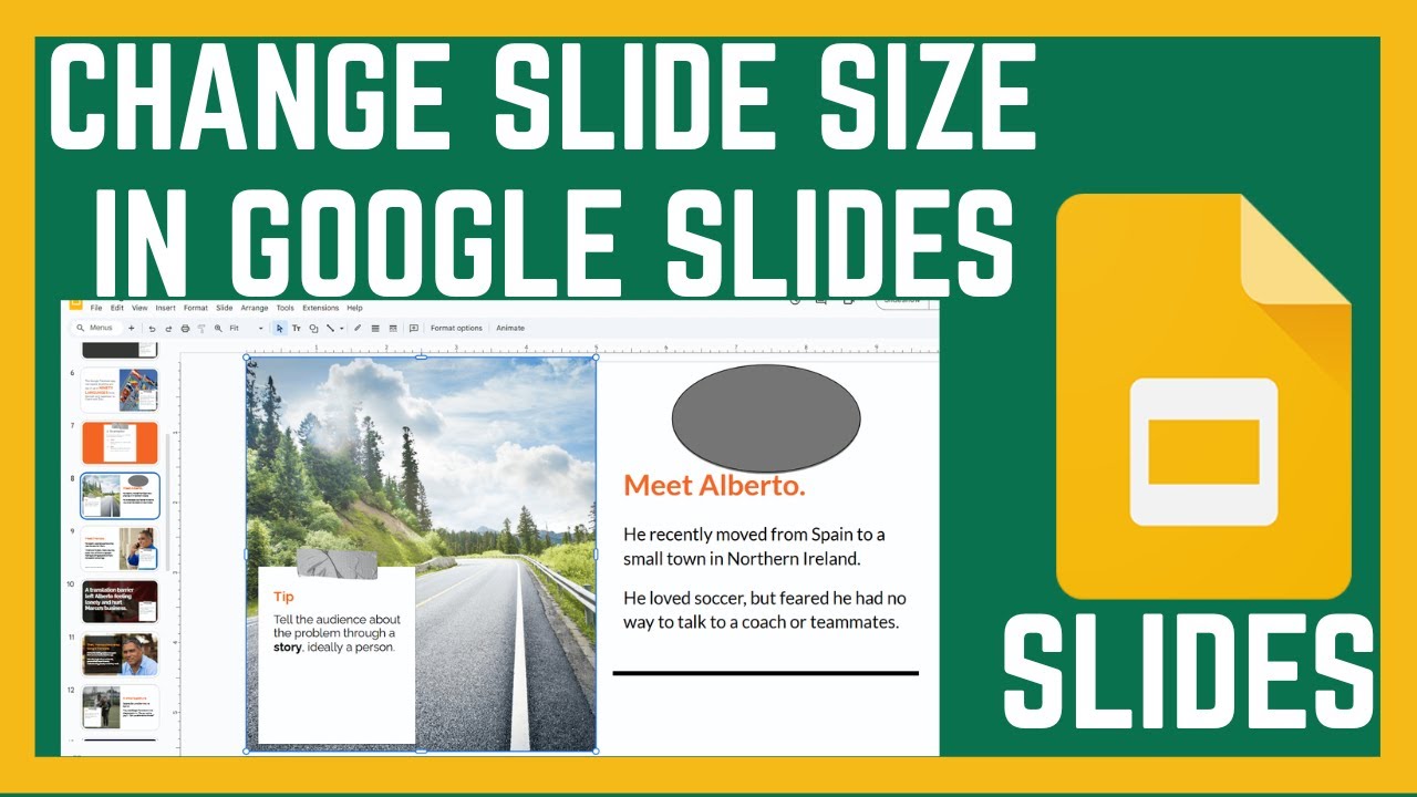 How To Change Slide Size In Google Slides - YouTube
