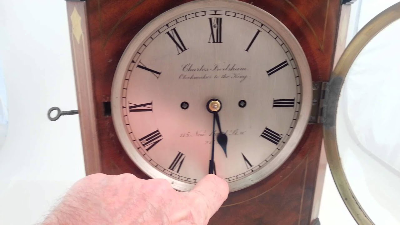 Antique mahogany bracket clock. Charles Frodsham, London. Circa 1900 ...