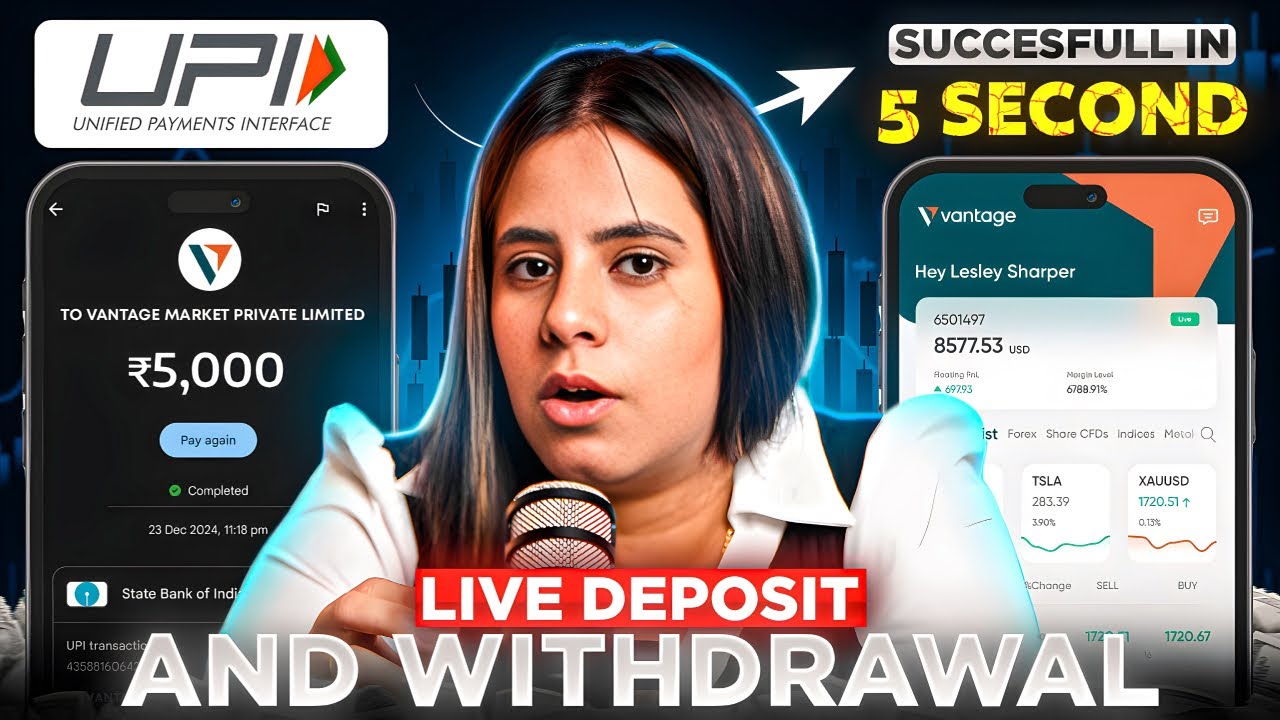 Vantage Live Deposit & Withdraw | Create an Account step by step | Best ...