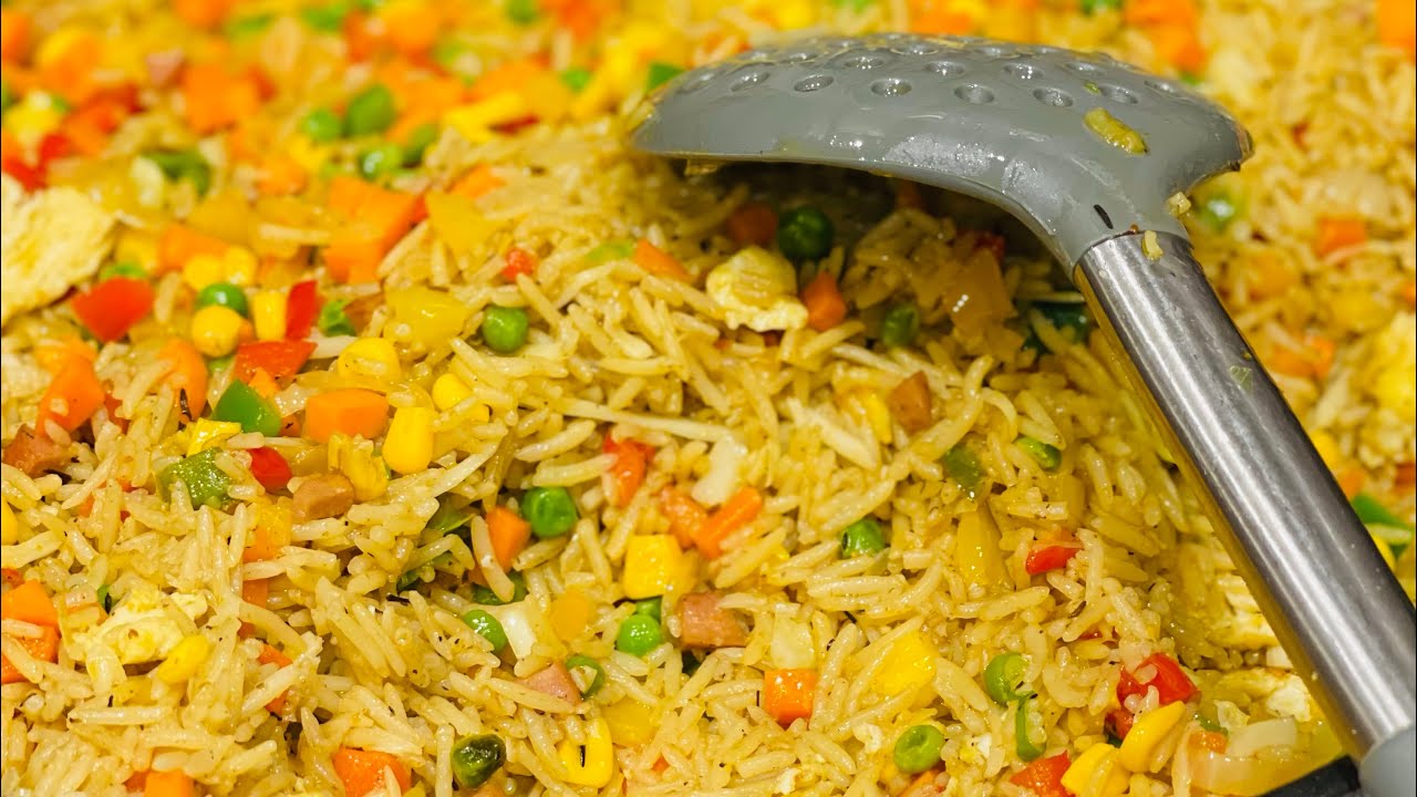 How to make special fried rice. New year fried rice for my loved ones ...