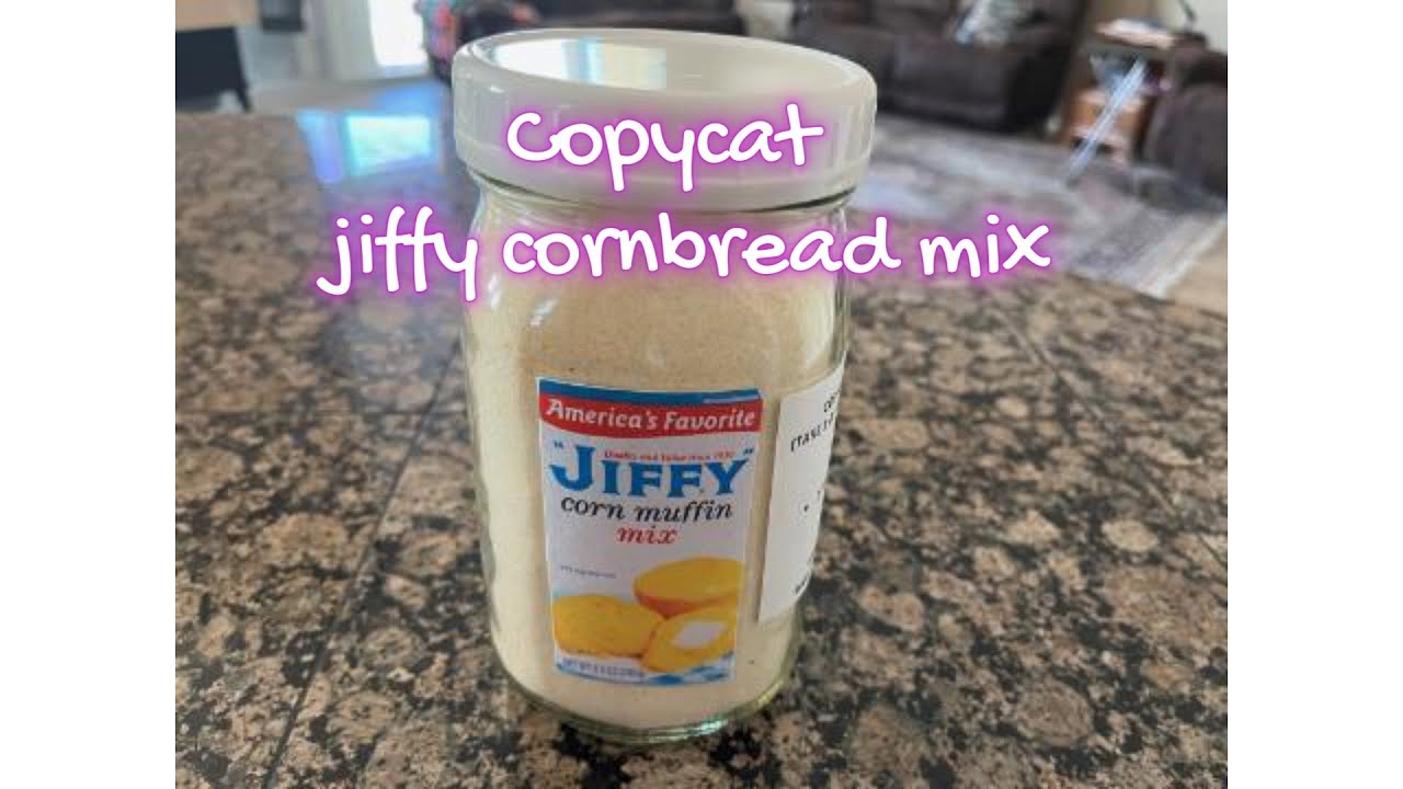 CORNBREAD LOVERS....Try my COPYCAT Jiffy Cornbread Mix! - YouTube