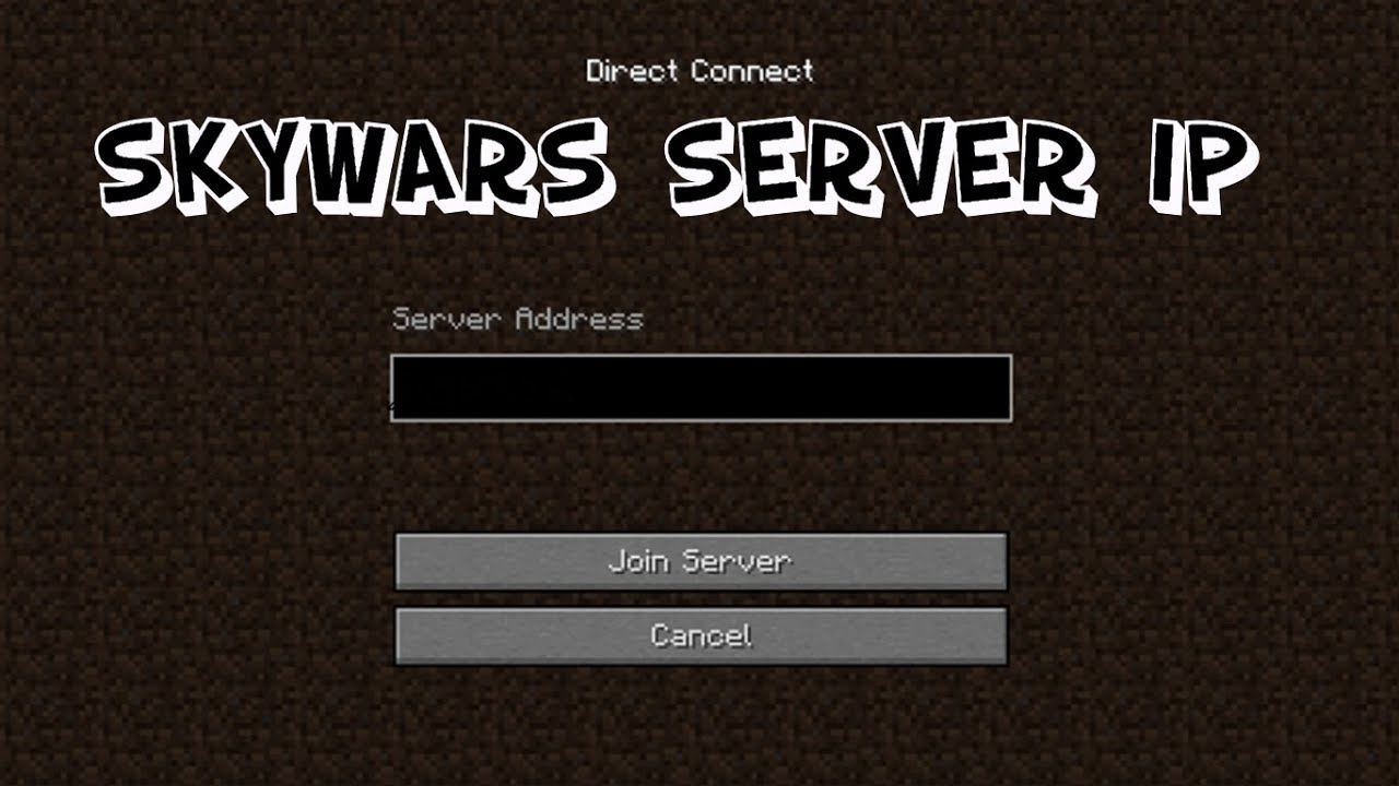 Skywars server IP! - YouTube