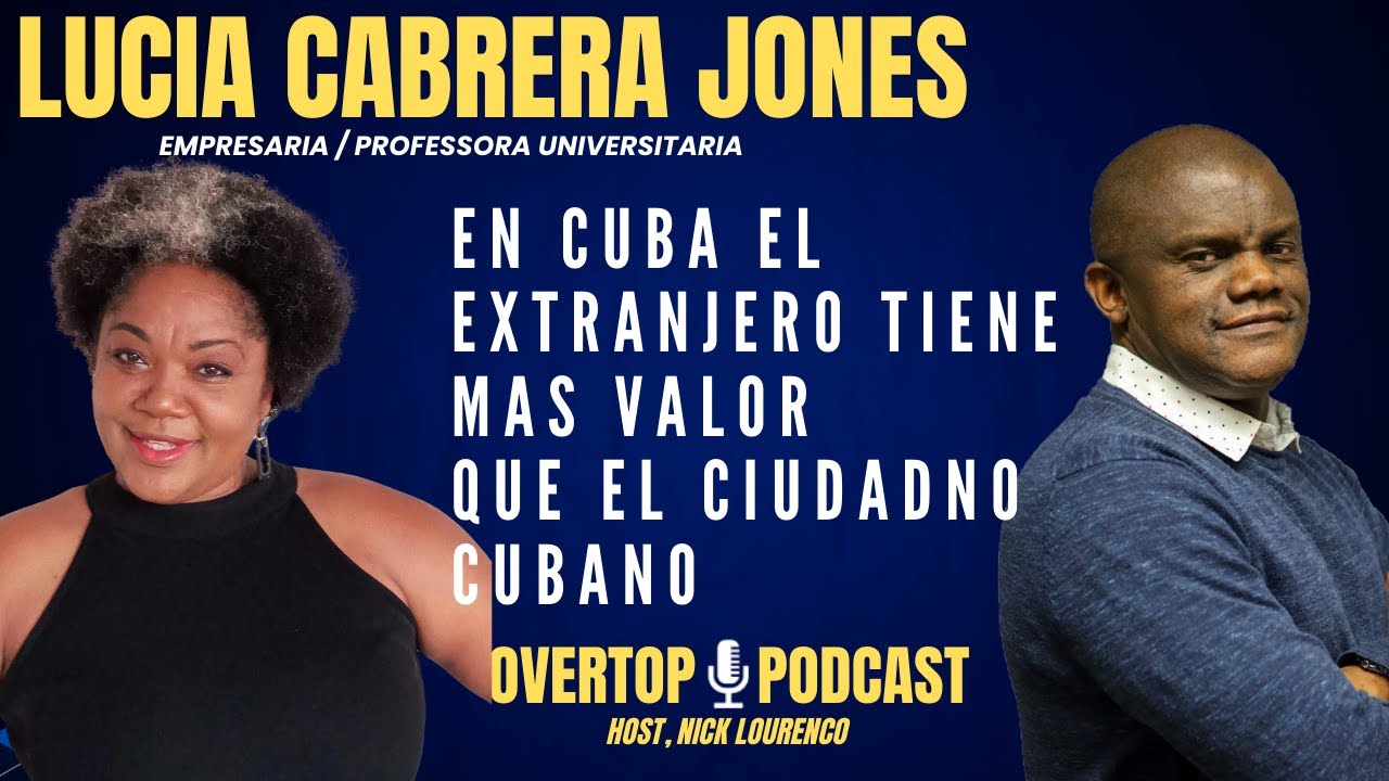 Overtop podcast #01 Lucia Cabrera /I left Cuba as an act of love / Sali de Cuba como acto de ...