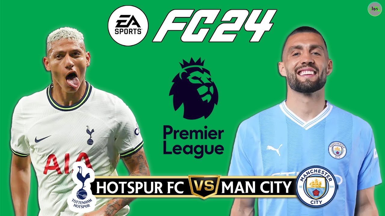EA FC 24 | Premier League Match 34 | Manchester City vs Tottenham ...