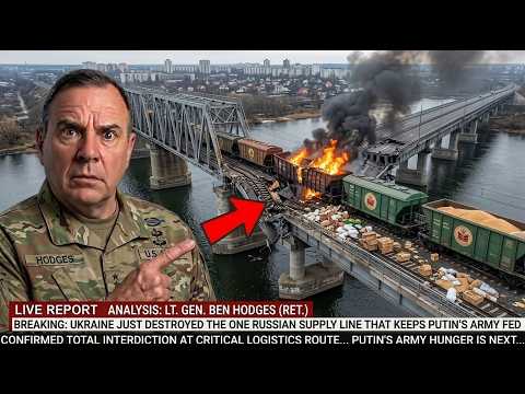 Ukraine Just Destroyed The One Russian Supply Line That Keeps Putin's Army Fed | Ben Hodges