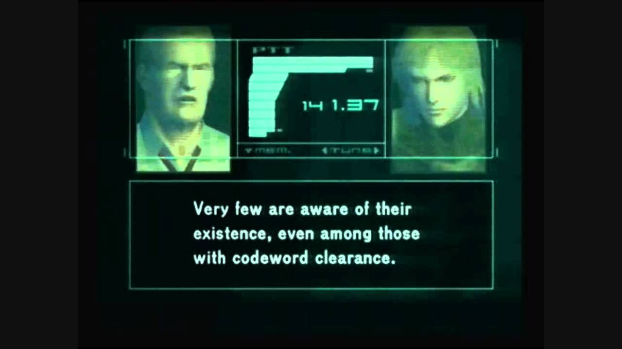 Metal Gear Solid 2 Walkthrough Part 25 - YouTube