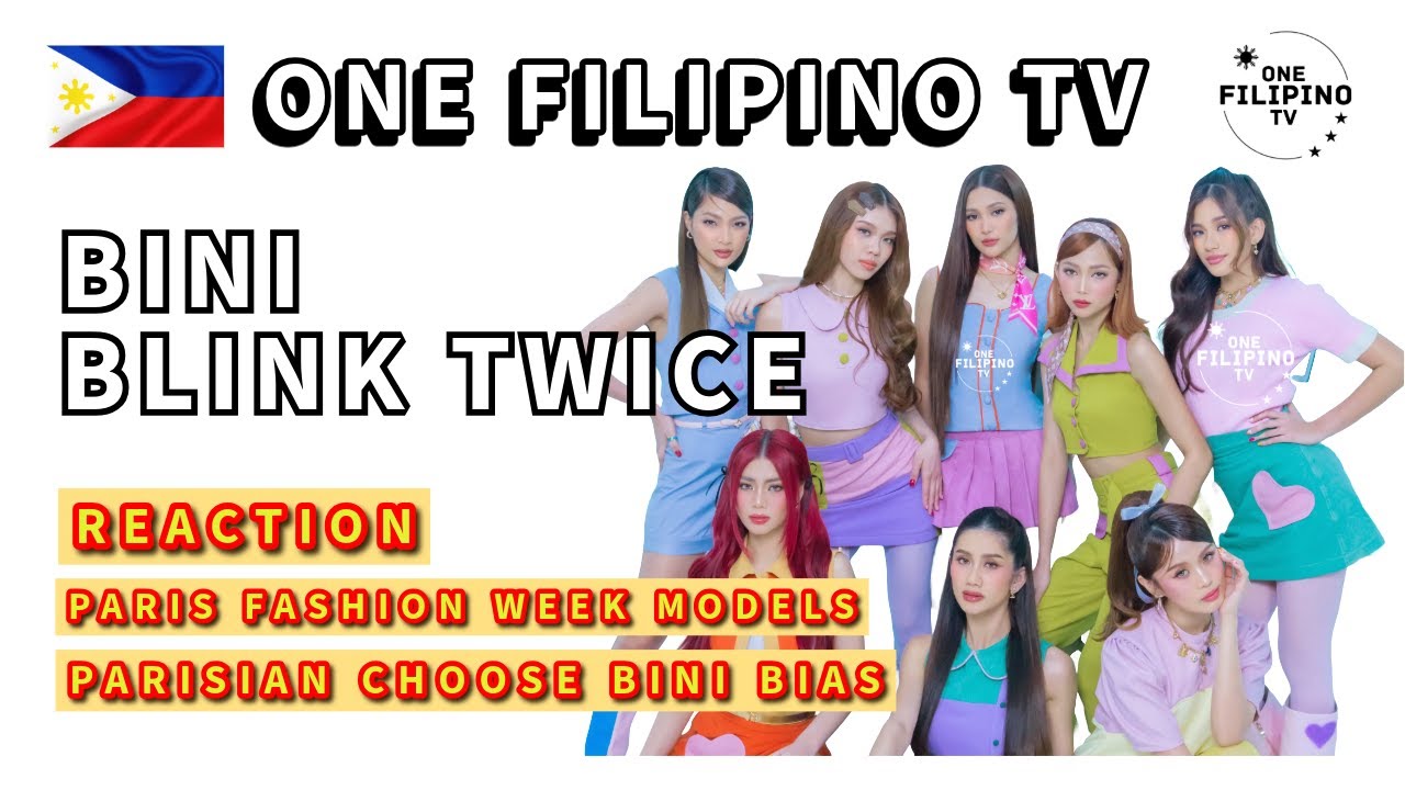 BINI | 'Blink Twice' Official Music Video Reaction | Parisian choose ...