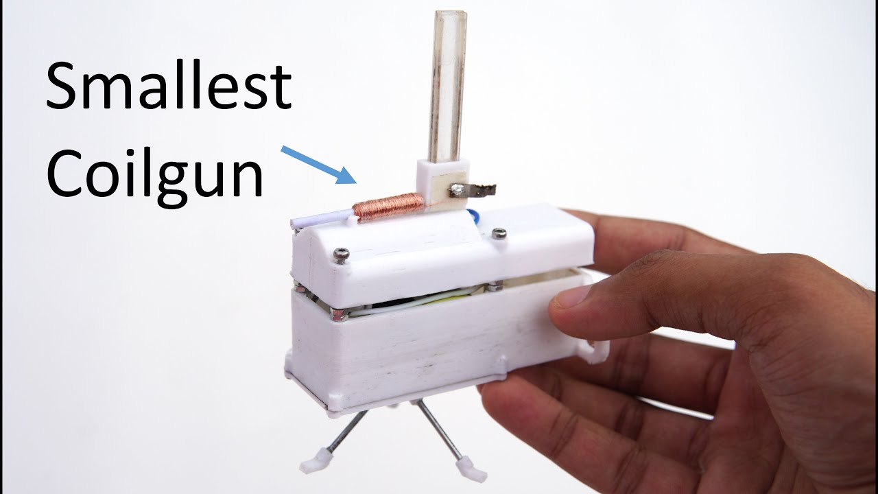 Smallest Coilgun, Part 1 - YouTube